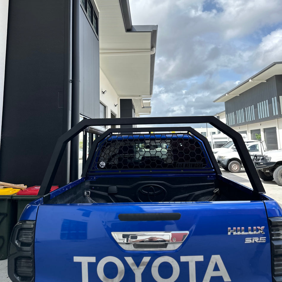 SR5 N80 Hilux (2015+) Custom Aluminium Tub Racks – 4X4 NETWORK