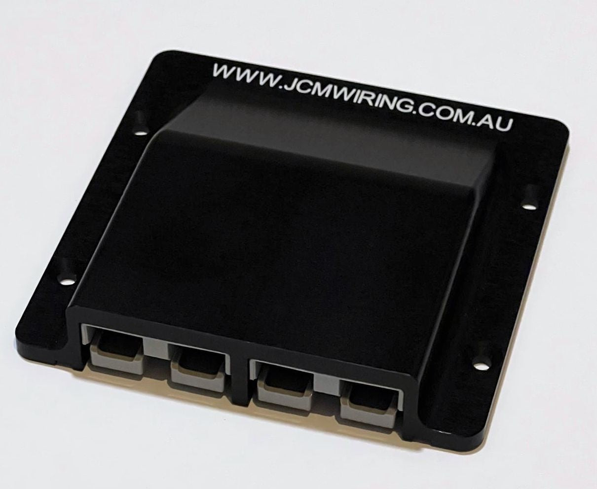 DOUBLE ANODISED SURFACE MOUNT BILLET CNC ALUMINIUM 50AMP ANDERSON PLUG – 4X4 NETWORK